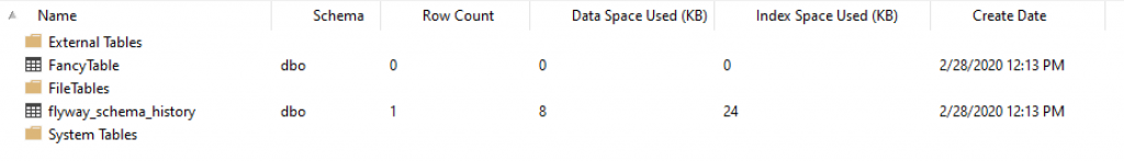 Deploying SQL Server schema changes using Flyway migration scripts | OdeToData